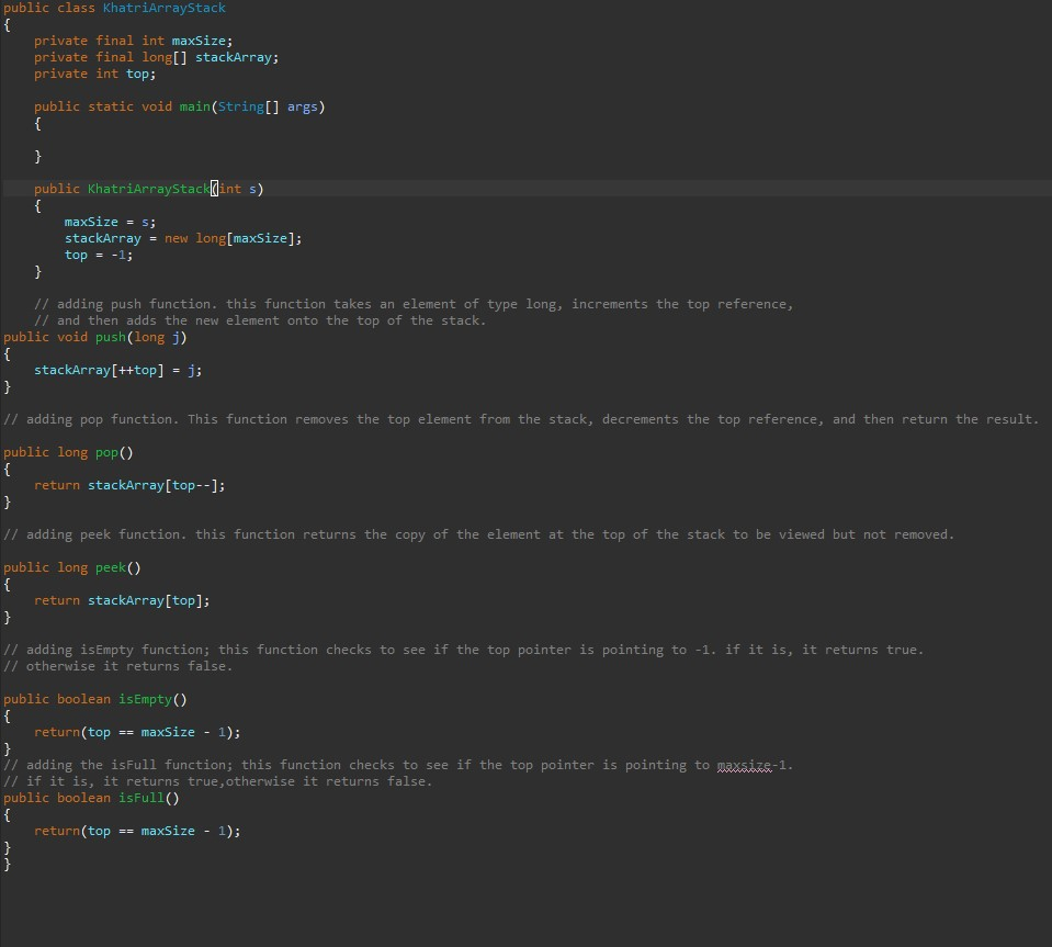 Solved We are given the following code(Java programming) and | Chegg.com