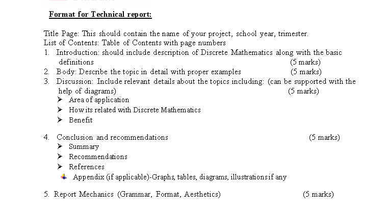 Solved Project - Everyday applications of Discrete | Chegg.com