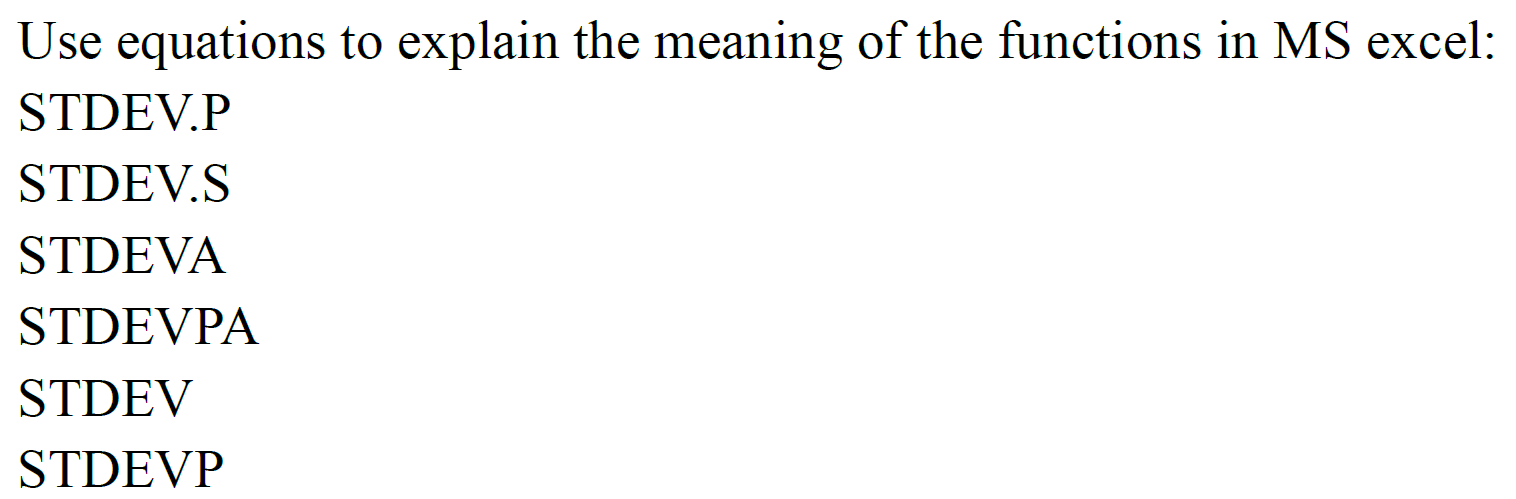 Solved Use equations to explain the meaning of the functions | Chegg.com