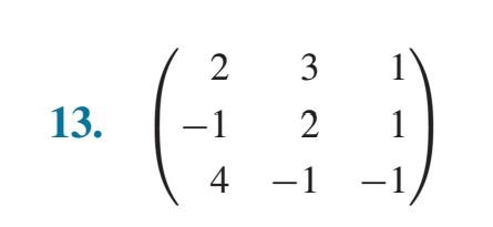Solved In each of Problems 8 through 14, if the given matrix | Chegg.com