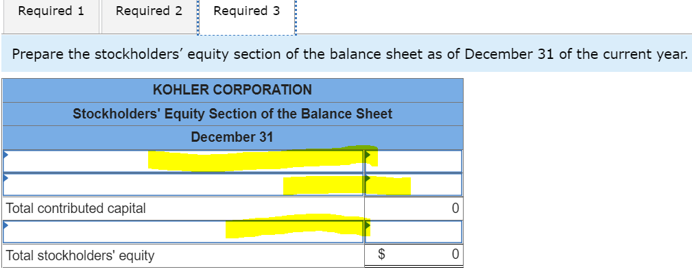 Solved Kohler Corporation reports the following components | Chegg.com
