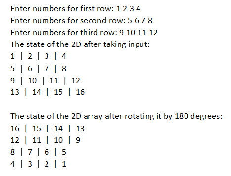 Solved You must use C++ and populate a 4x4 | Chegg.com