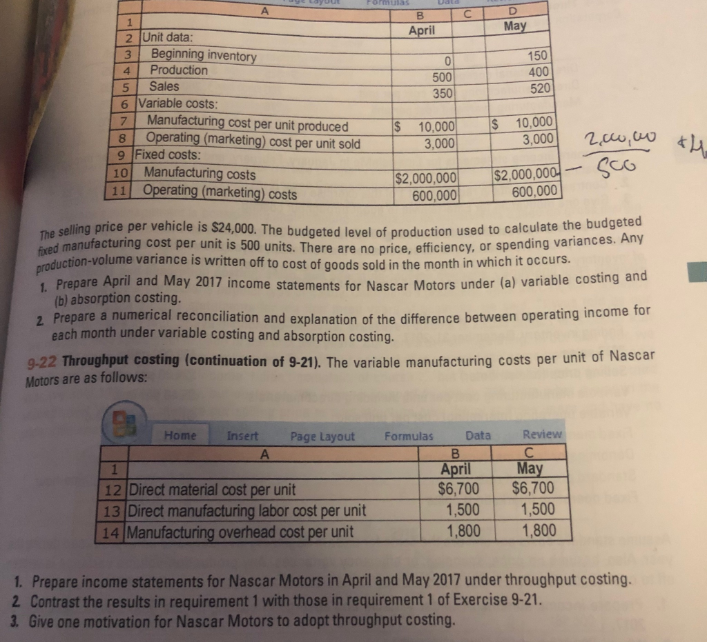 Solved I need a major break down on how to figure out | Chegg.com
