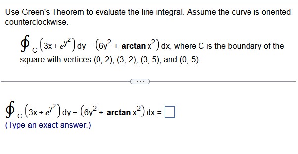 Solved Use Green's Theorem to evaluate the line integral. | Chegg.com