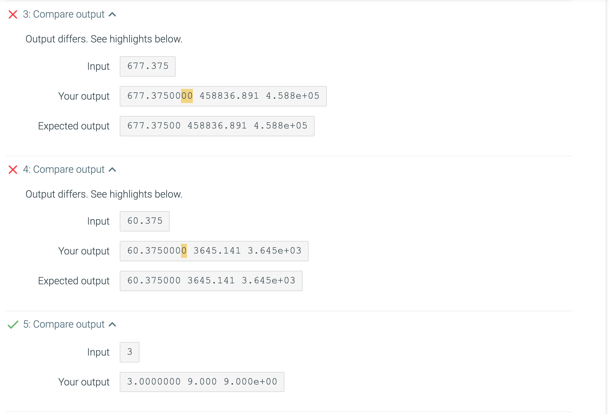 Solved Double length is read from input and area is the | Chegg.com