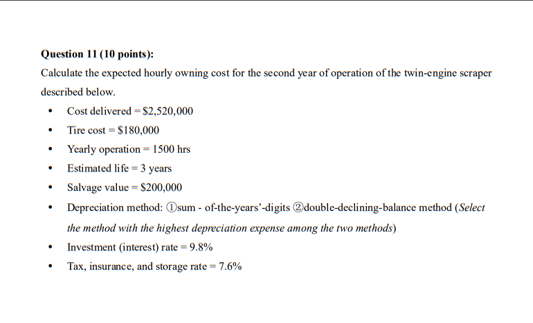 Solved Question 2 (35 points): You are developing earthwork | Chegg.com Solved Question 2 (35 points): You are developing earthwork | Chegg.com