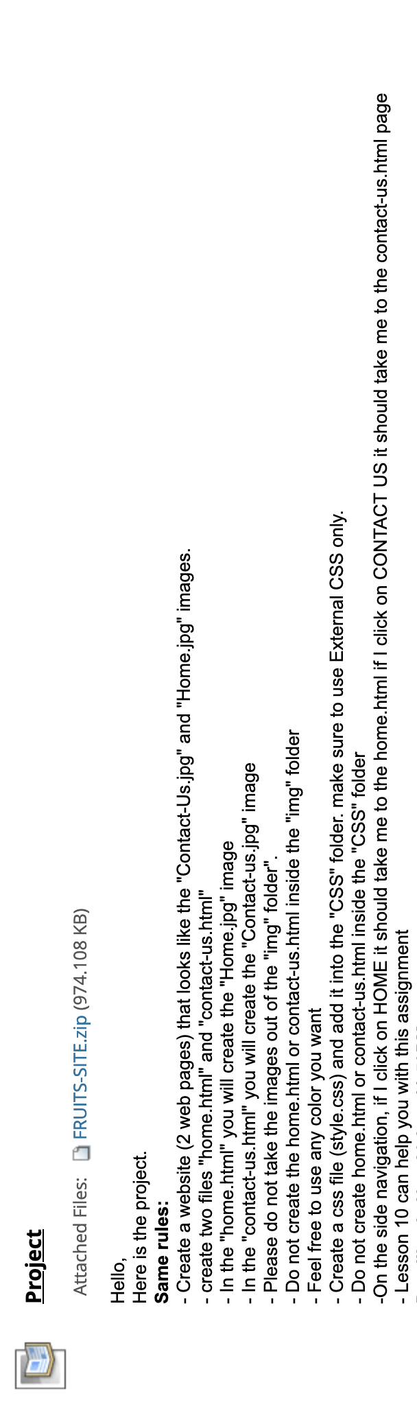 Solved Project Attached Files: FRUITS-SITE.zip (974.108 | Chegg.com