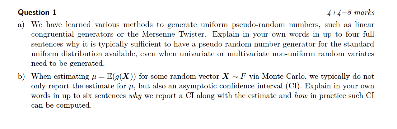 Question 1 448 Marks A We Have Learned Various
