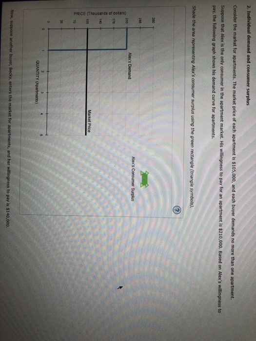 Solved 2. Individual demand and consumer surplus Consider | Chegg.com Solved 2. Individual demand and consumer surplus Consider | Chegg.com