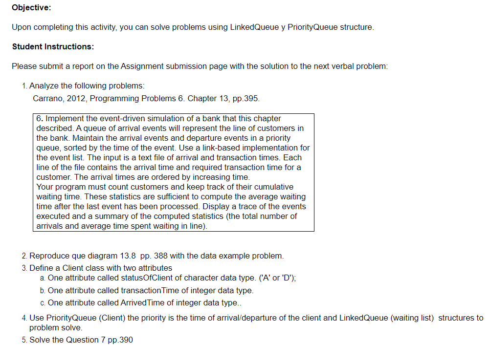 Objective: Upon completing this activity, you can | Chegg.com