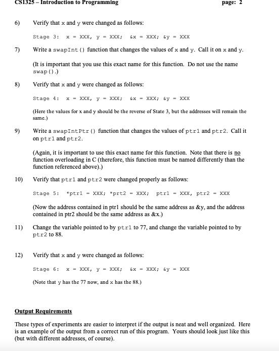 Solved Program 1: Sometimes when we're working with a new | Chegg.com