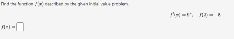 Solved Find the function f(x) ﻿described by the given | Chegg.com