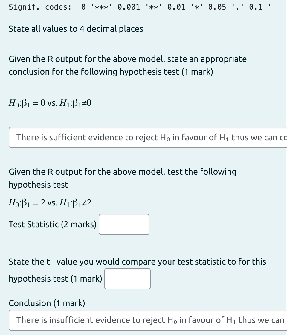 Solved Data: (yi,xi);i=1,..,30State all values to 4 decimal | Chegg.com