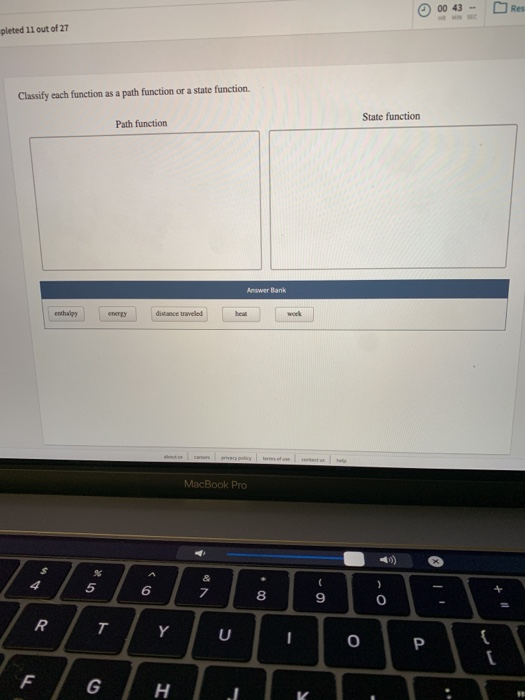 Solved の0043- pleted 11 out of 27 Classify each function as | Chegg.com