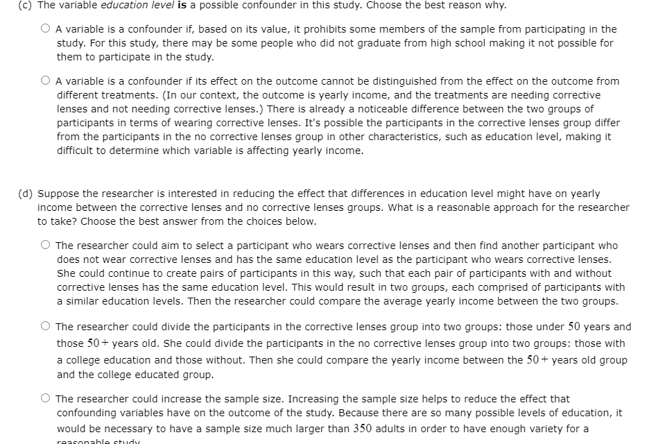 Solved Es A researcher is interested in studying the | Chegg.com Solved Es A researcher is interested in studying the | Chegg.com