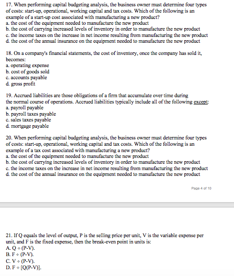 solved-17-when-performing-capital-budgeting-analysis-the-chegg