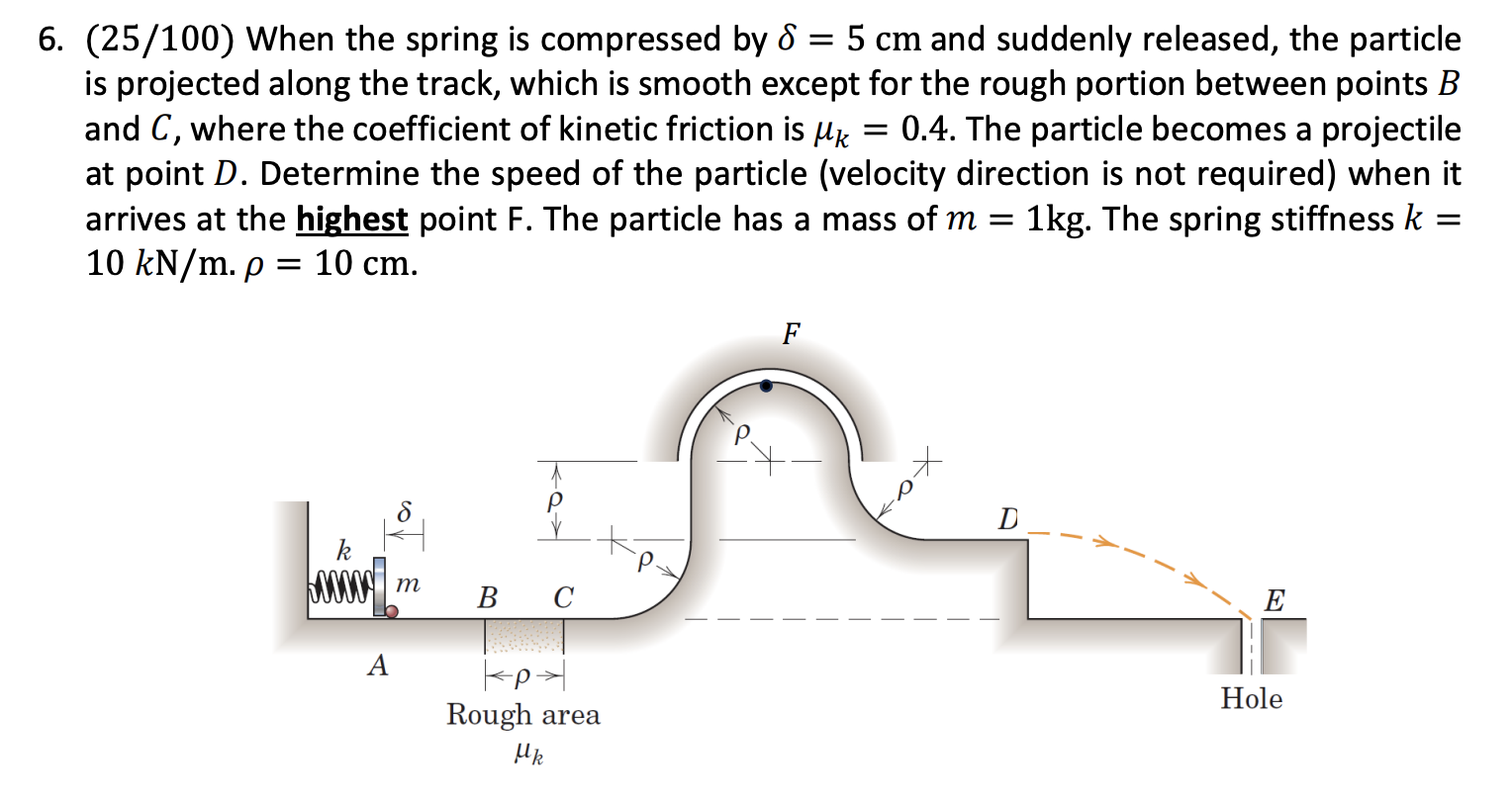 Solved Determine the speed of the particle (velocity | Chegg.com
