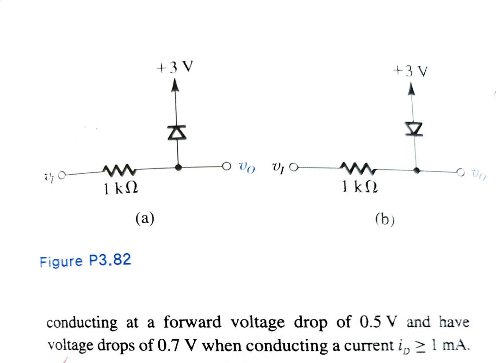 Solved Section 3.6: Limiting and Clamping Circuits 3.82 | Chegg.com