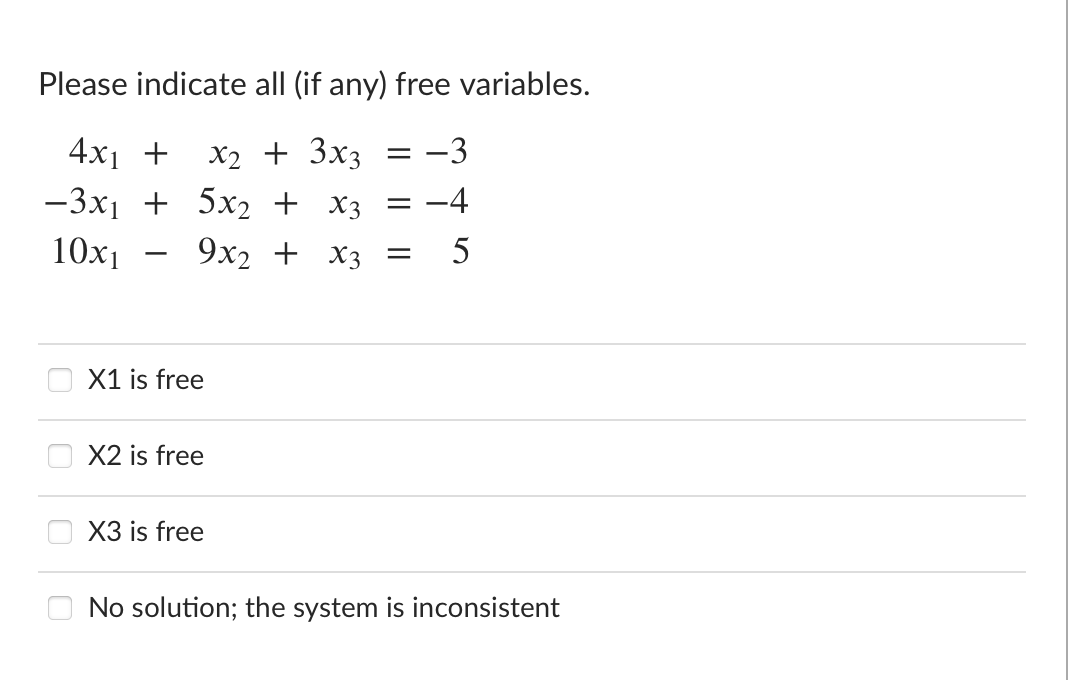 Solved Solve The Matrix Equation AX B Using The Given Chegg