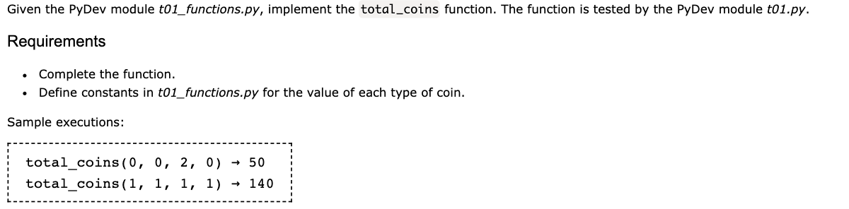 Solved Complete the function and define constants in | Chegg.com
