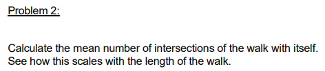 Random walk problem.If you can't solve it leave it | Chegg.com