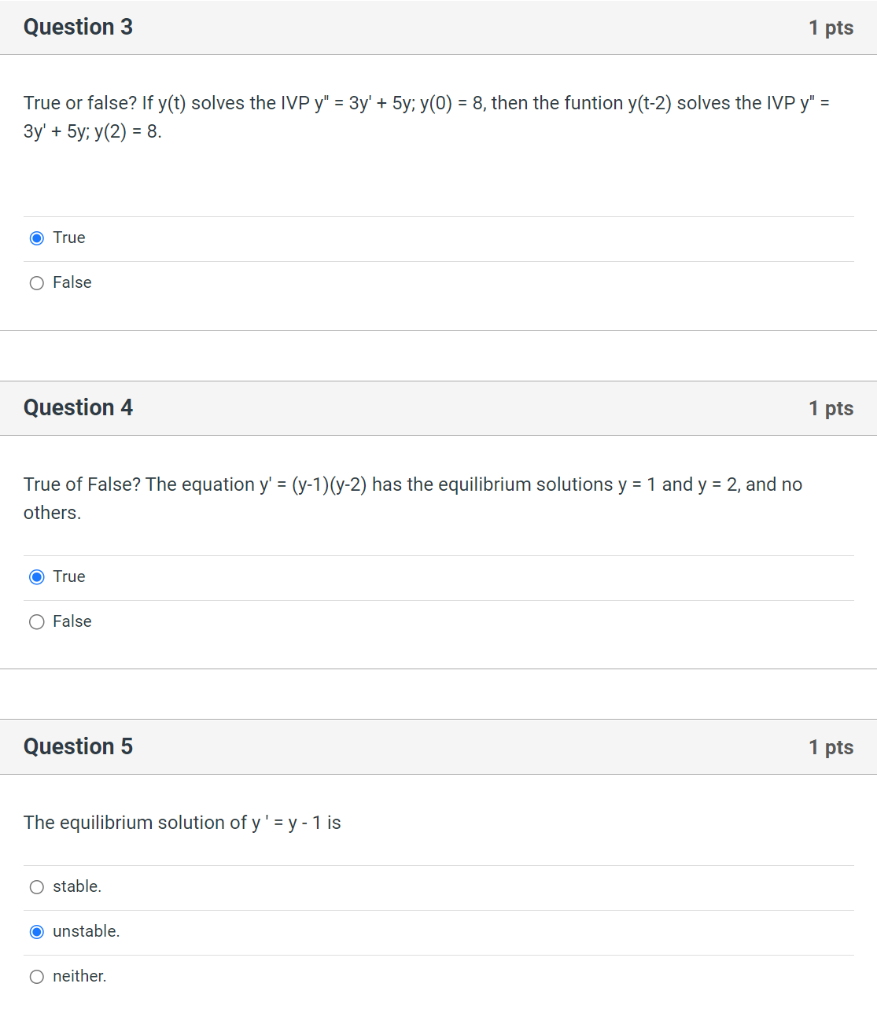 Solved The existence theorem applicable to the IVP | Chegg.com