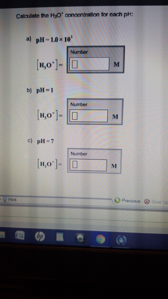 Solved Complete this table of values for four aqueous | Chegg.com