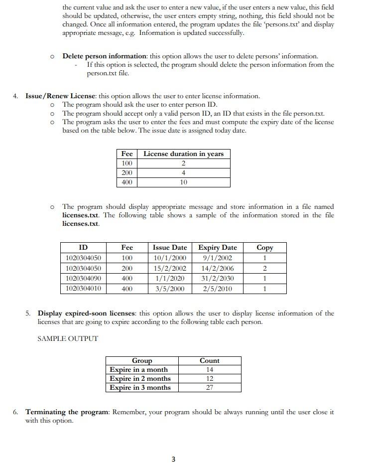 Driving License Issuance Management System automates | Chegg.com