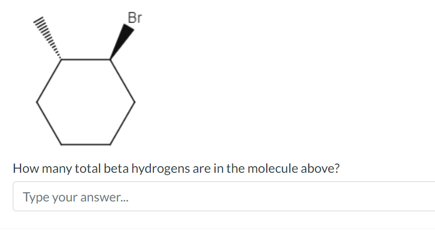 Solved How many unique beta hydrogens are there in the | Chegg.com