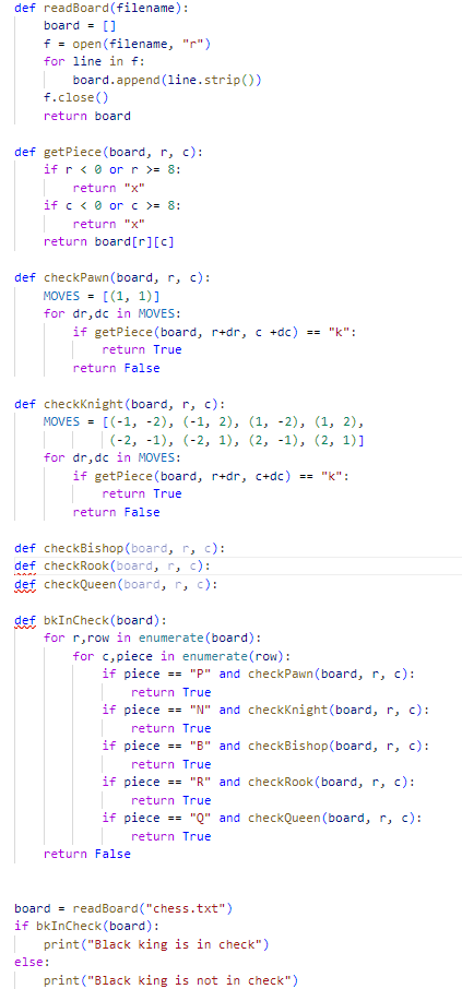Solved King ( k or K ): can move one square at a time in any | Chegg.com