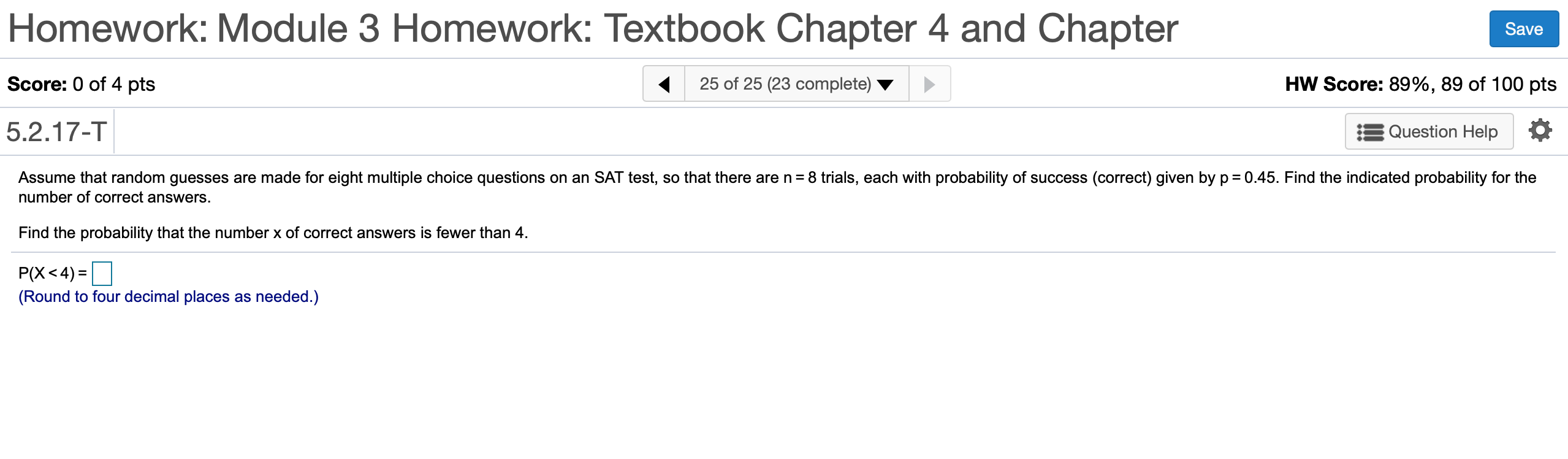 Solved Homework Module 3 Homework Textbook Chapter 4 And