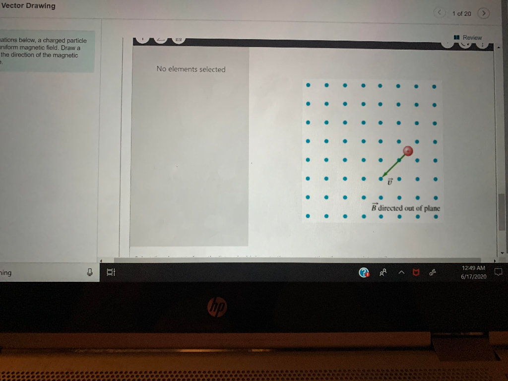 Solved Part A Draw the vector starting at the location of | Chegg.com
