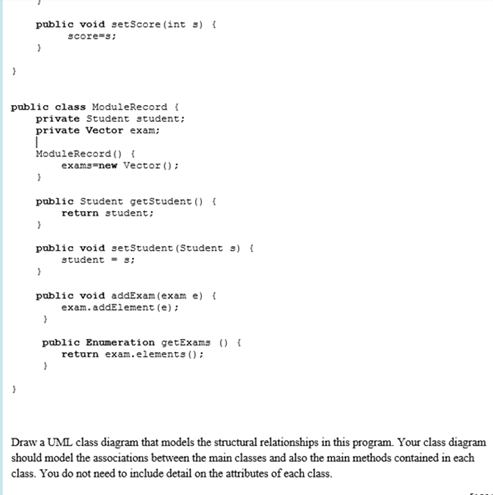 Solved Consider the following Java program: import | Chegg.com