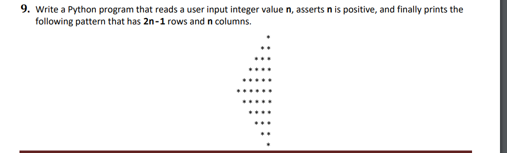 Solved 10. Write a Python program that reads a user input | Chegg.com