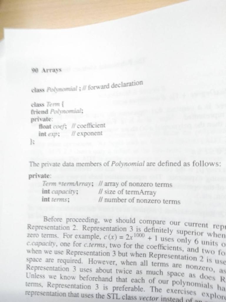 (30%) Write a C++ program to implement the | Chegg.com