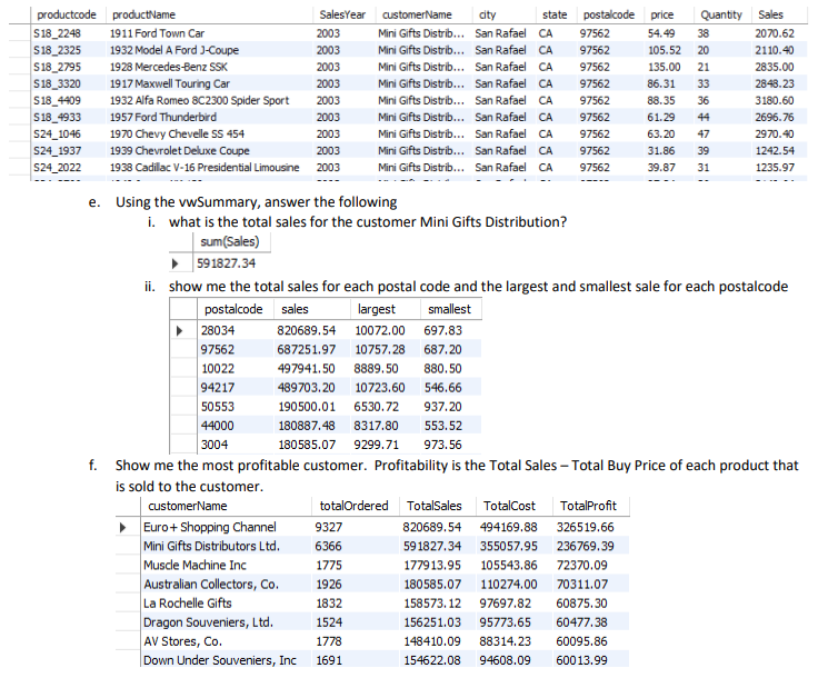 3. Verify that the classicModels database is created | Chegg.com