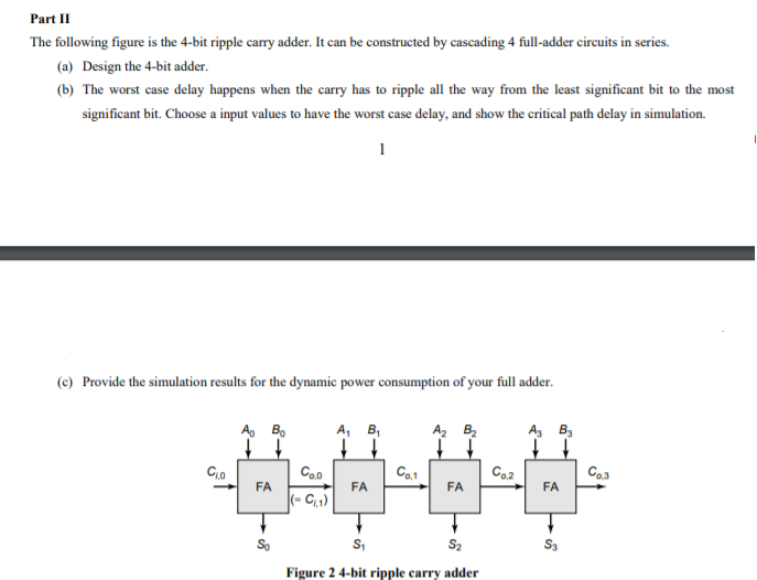 Arithmetic Block Design Project Part I You want to | Chegg.com