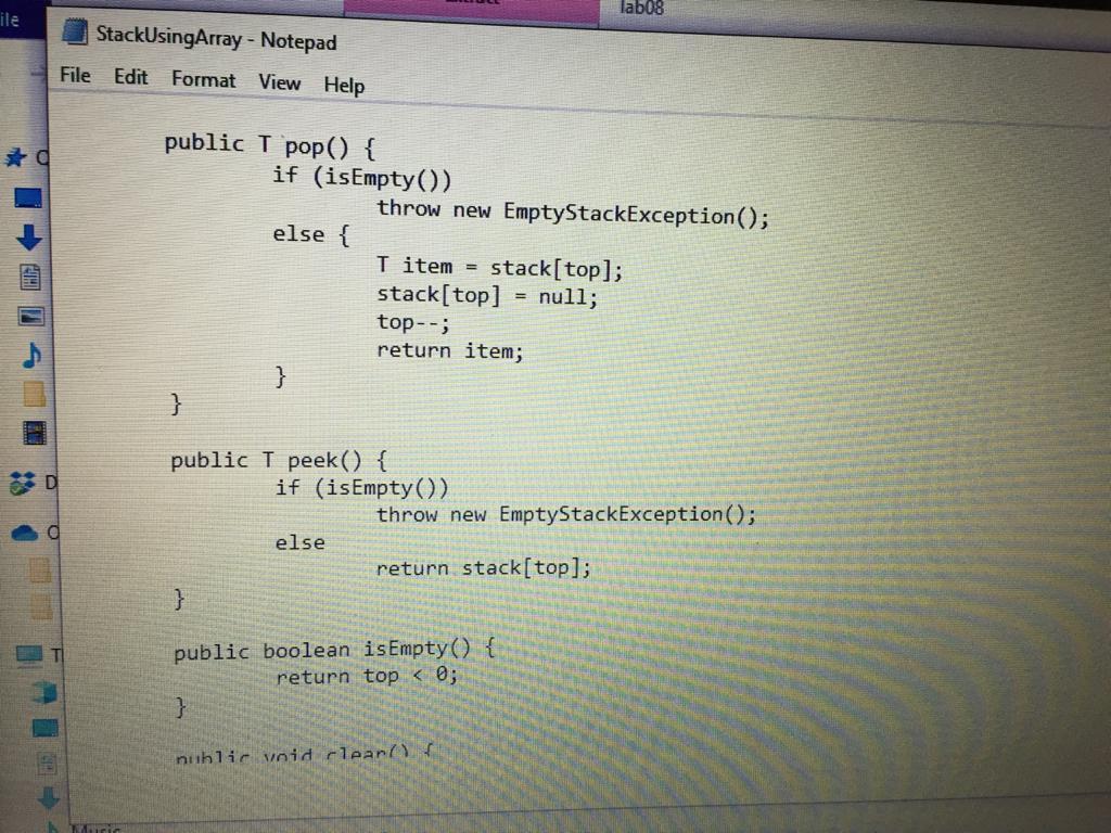 Solved Question: public class Tutorial8Demo { public static | Chegg.com