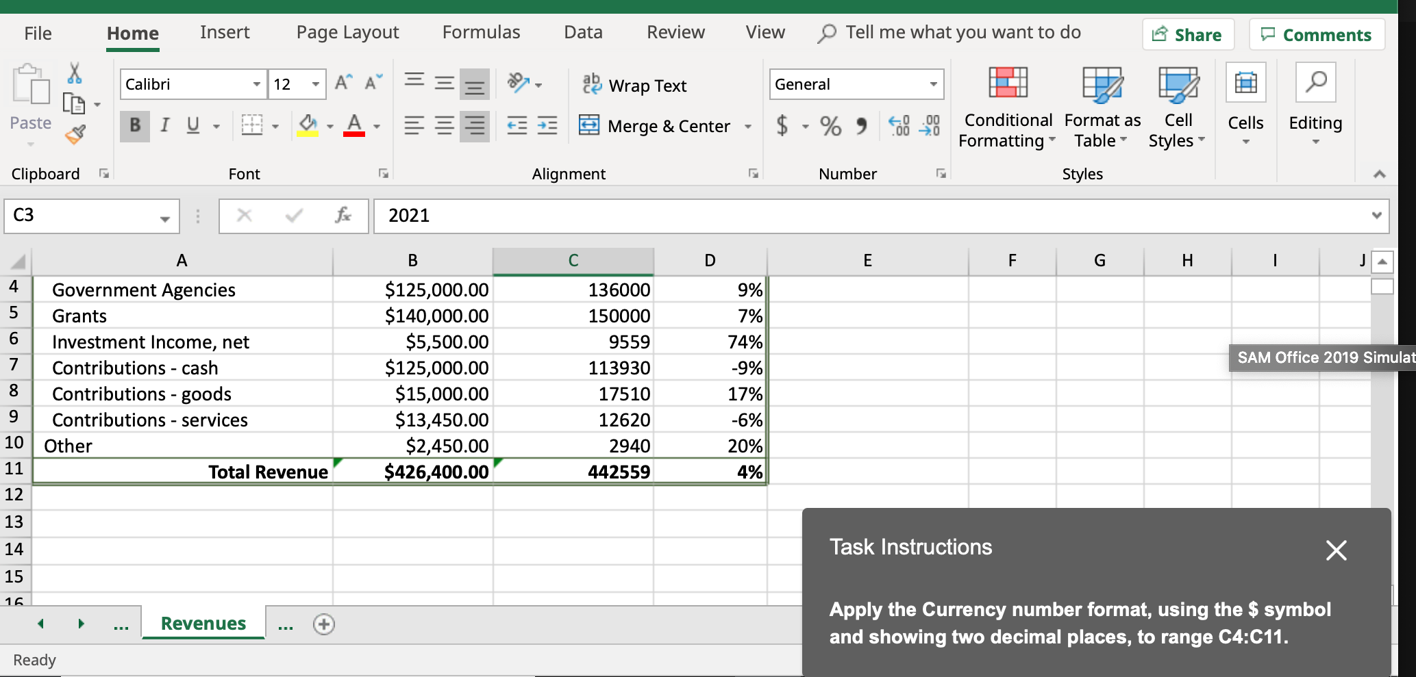 Solved File Home Insert Page Layout Formulas Data Review | Chegg.com