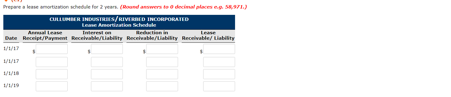 Solved Problem 21A-12 b-g (Part Level Submission) Cullumber | Chegg.com