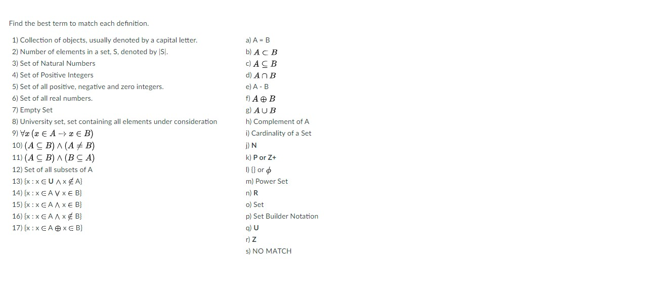 Solved Question 1 Fill in the blanks to describe the set T = | Chegg.com