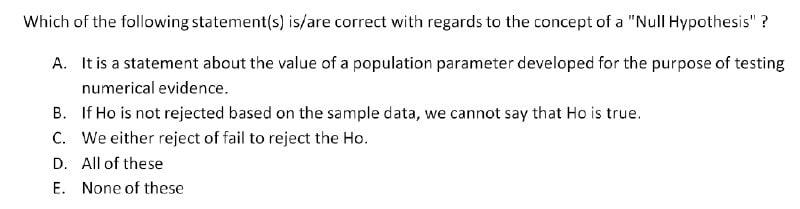 Solved Which of the following statement(s) is/are correct | Chegg.com