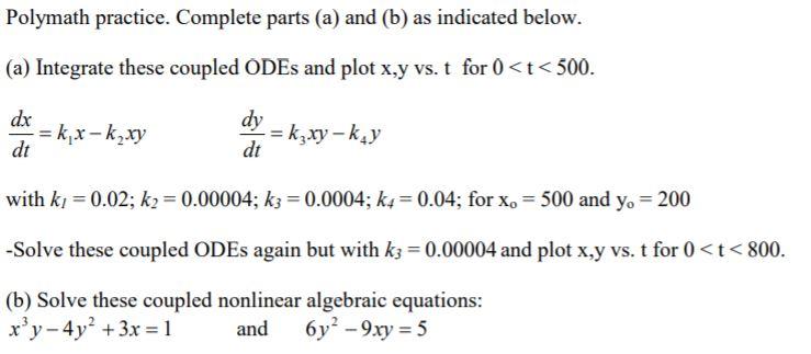 Solved Polymath practice. Complete parts (a) and (b) as | Chegg.com