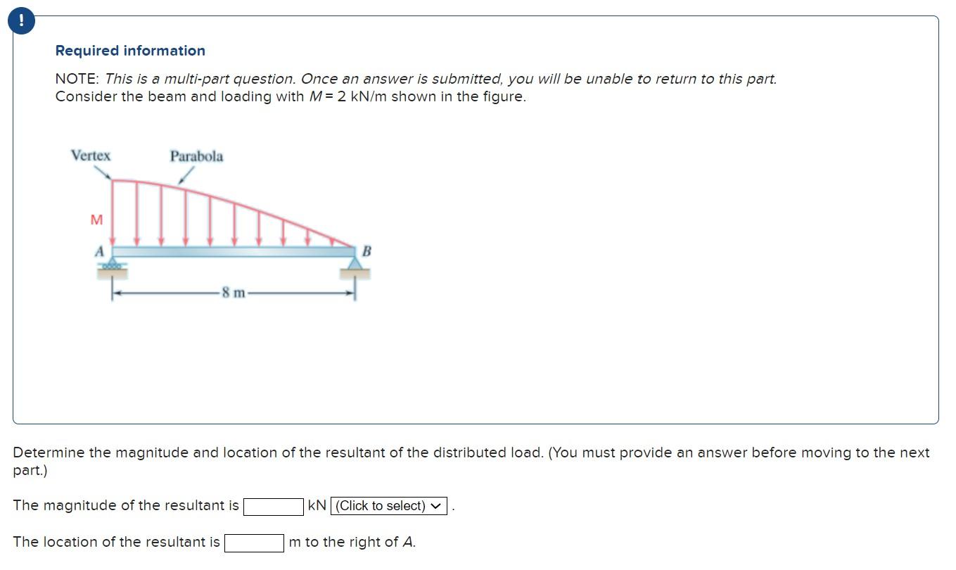 Solved Required information NOTE: This is a multi-part | Chegg.com