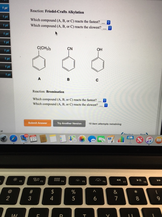 Solved In both series below the three aromatic compounds | Chegg.com
