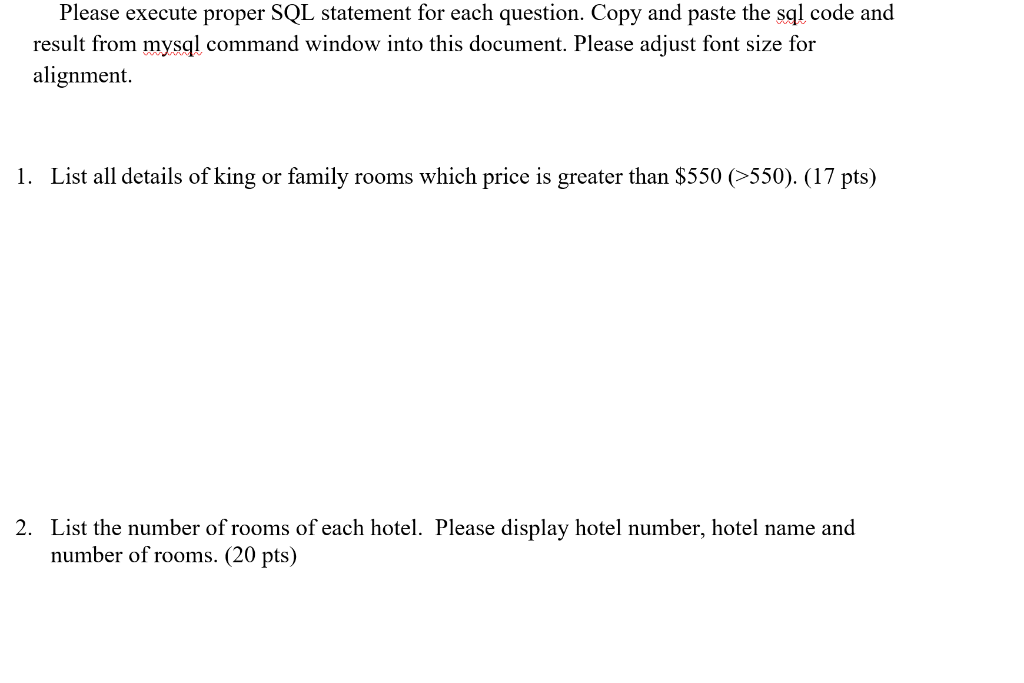 Solved 1. Download “test2_db.sql” file. 2. Start mysql and | Chegg.com