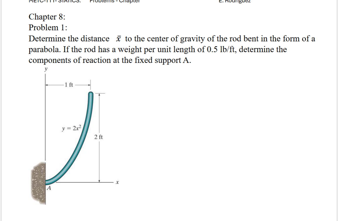 Solved Chapter 8:Problem 1:Determine the distance | Chegg.com