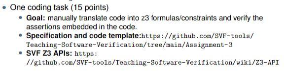 Solved NEED HELP WITH Software-Verification-Teaching | Chegg.com