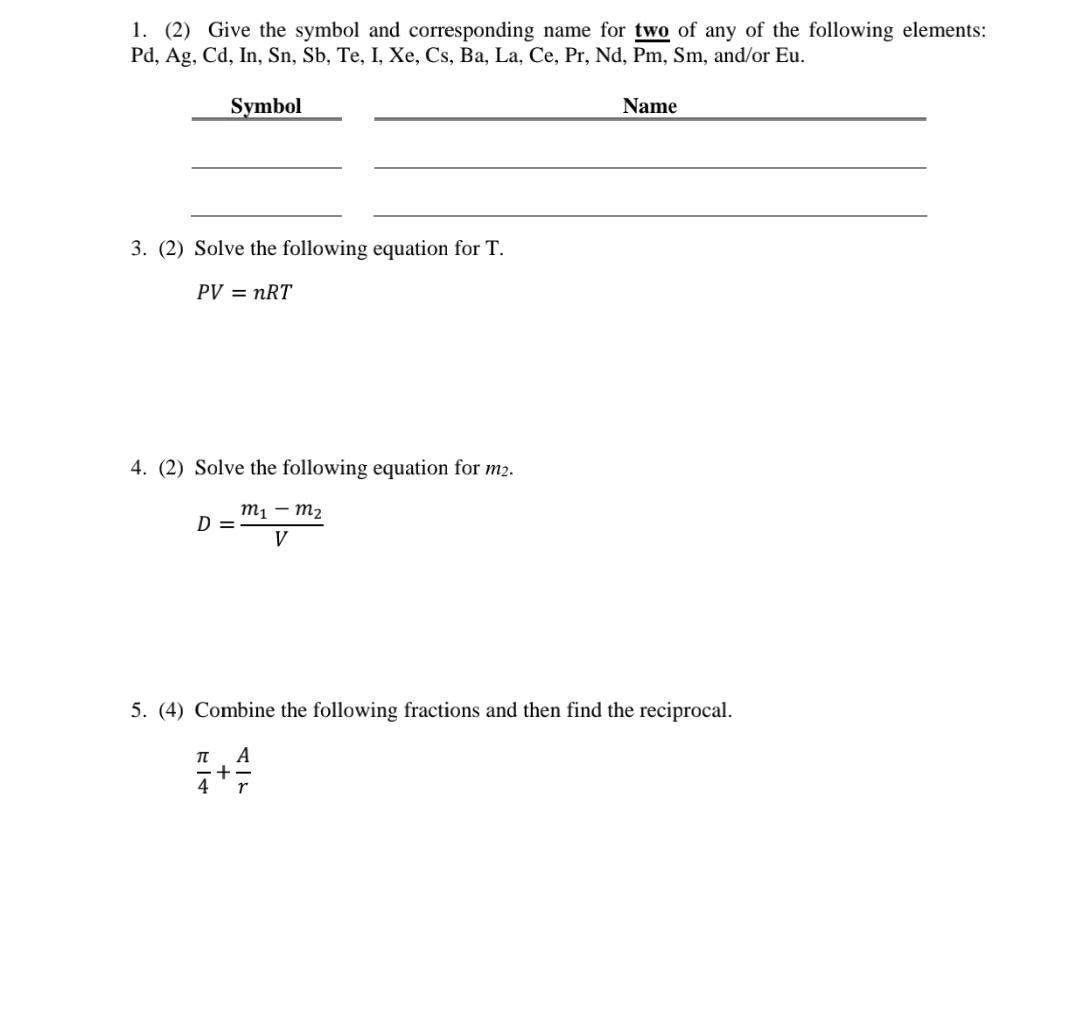 solved-1-2-give-the-symbol-and-corresponding-name-for-two-chegg