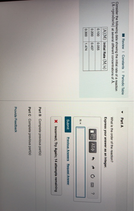 Solved Review I Constants I Periodic Table - Part A Consider | Chegg.com